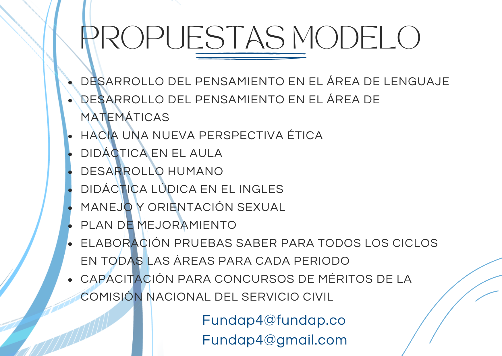 Programas - fundap.co